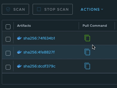 ui: all "pull command" buttons turn green after click · Issue #17001 · goharbor/harbor · GitHub