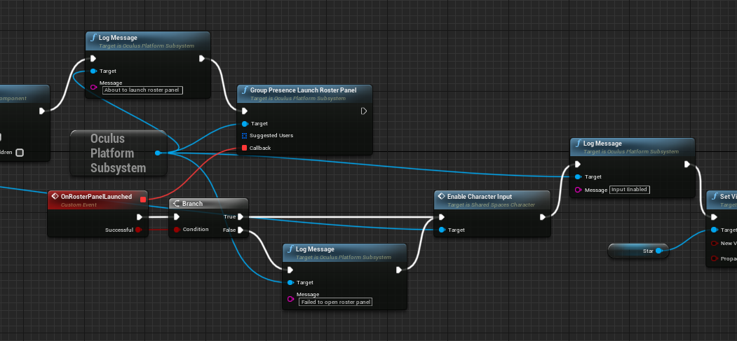 Invite / Roster freezes character movement · Issue #3 · oculus-samples/Unreal-SharedSpaces · GitHub