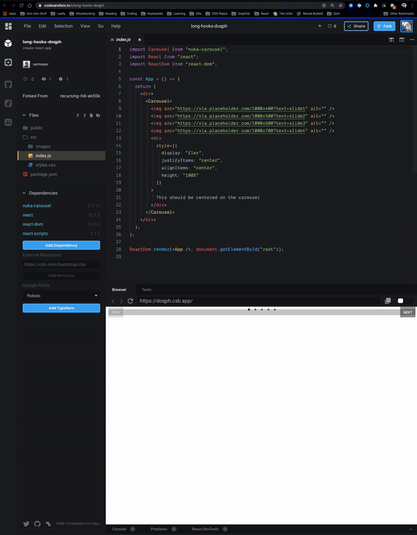 heightMode 'max' is not working · Issue #618 · FormidableLabs/nuka-carousel · GitHub