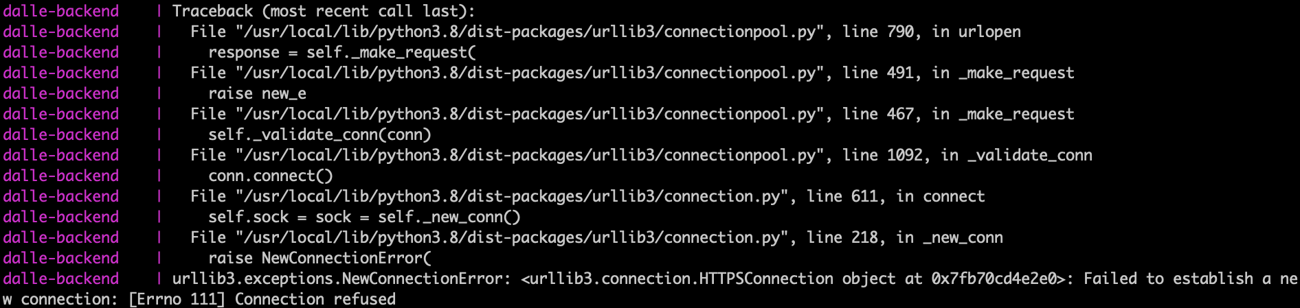 What is the backend URL if I run docker-compose? · Issue #136 · saharmor/dalle-playground · GitHub