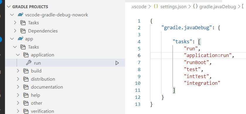 Working example with task debugging? · Issue #1118 · microsoft/vscode-gradle · GitHub