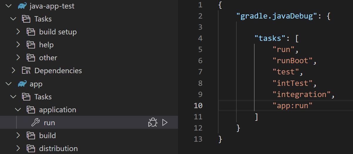 Working example with task debugging? · Issue #1118 · microsoft/vscode-gradle · GitHub