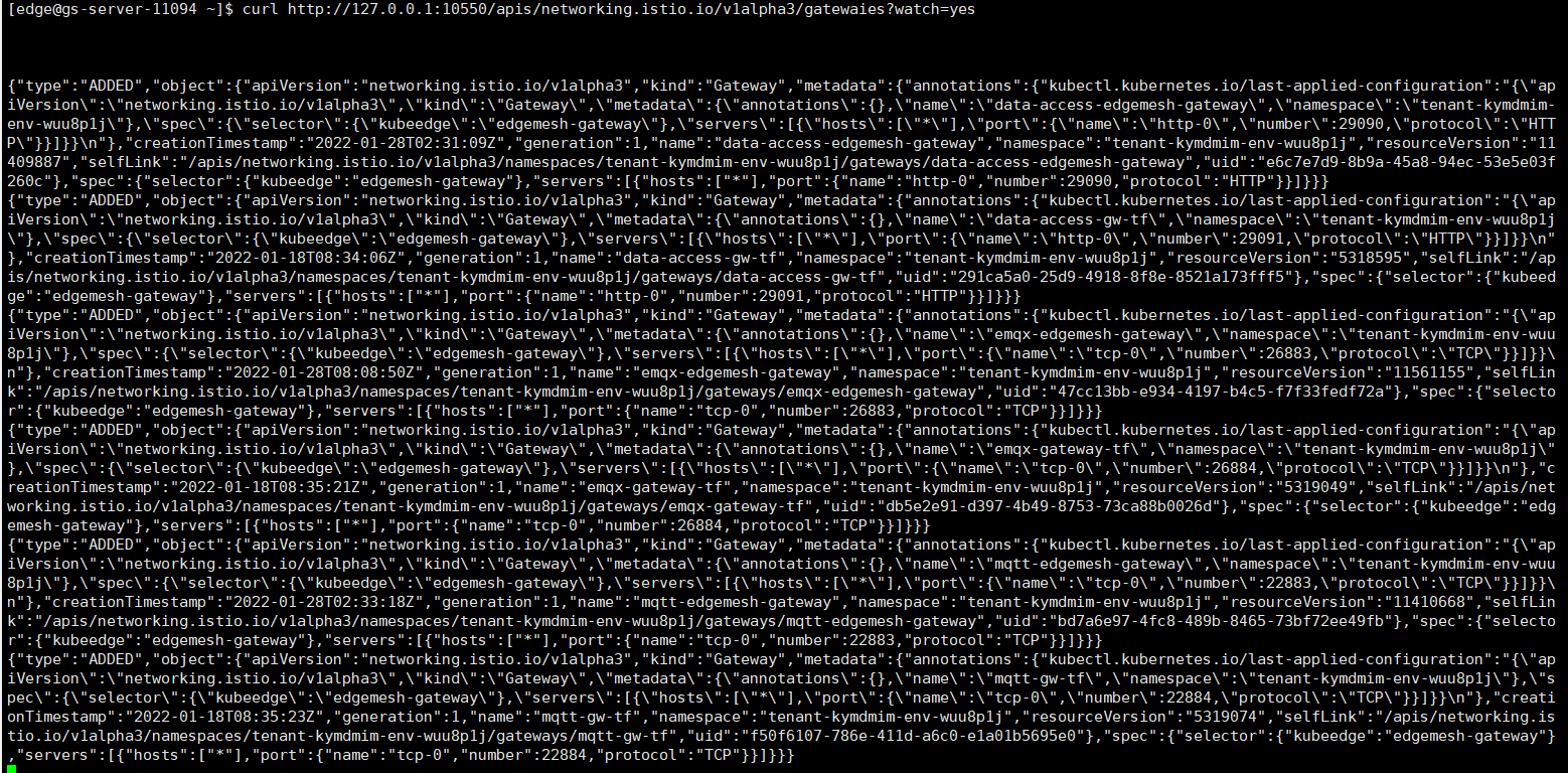 Could not listwatch istio resource on the edgenode · Issue #3600 · kubeedge/kubeedge · GitHub