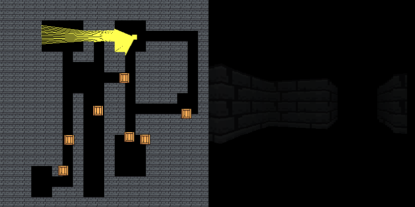 GitHub - piotrszleg/wolfenstein3d_rendering: Copy of 2.5D rendering ...