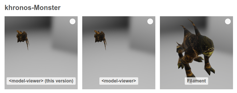 Skinned glTFs don't render properly · Issue #790 · google/model-viewer · GitHub