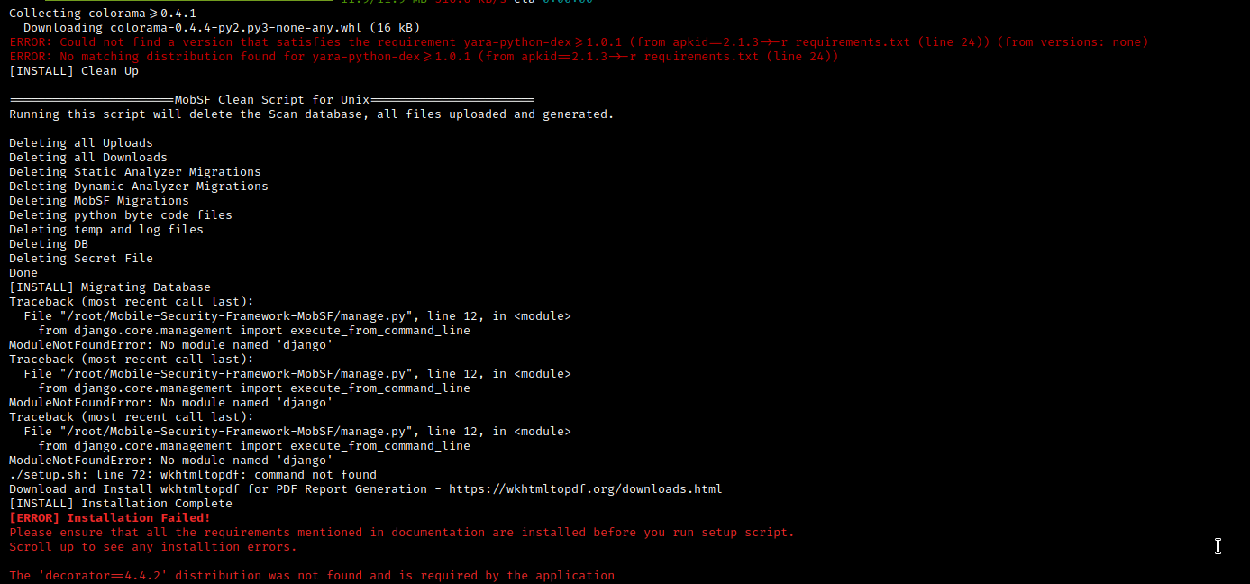 Could not find a version that satisfies the requirement yara-python-dex>=1.0.1 · Issue #1958 ...