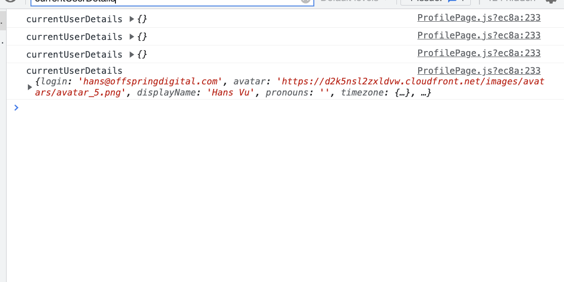 Hold 11768 1000 First Name Last Name Not Pre Filled On Profile Page After Login While 
