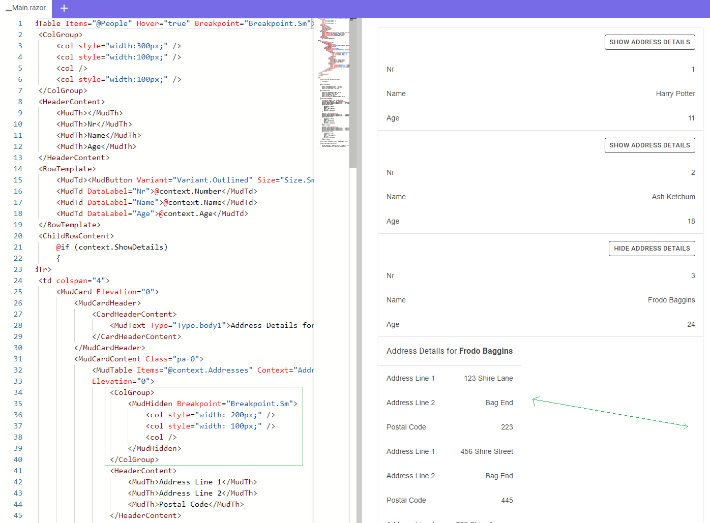 Table With Related Data Alignment · Issue 1898 · Mudblazormudblazor · Github 0310