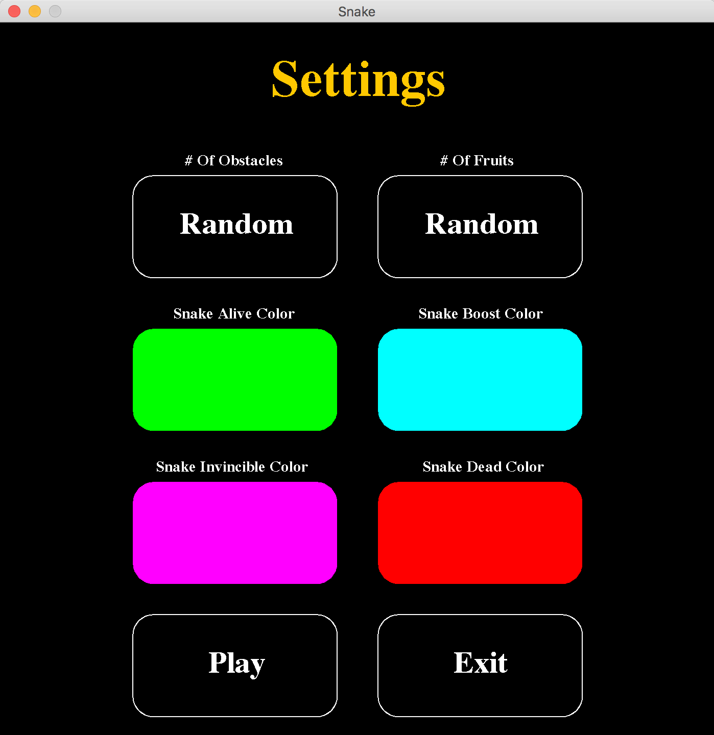 GitHub - Everthings/Snakev2: Two Player Snake