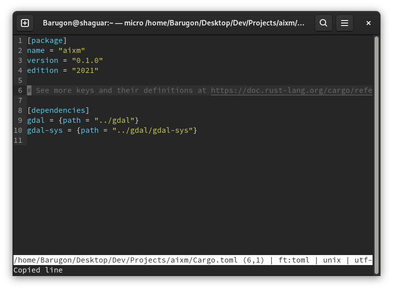 Better support for clickable URLs · Issue #2256 · zyedidia/micro · GitHub