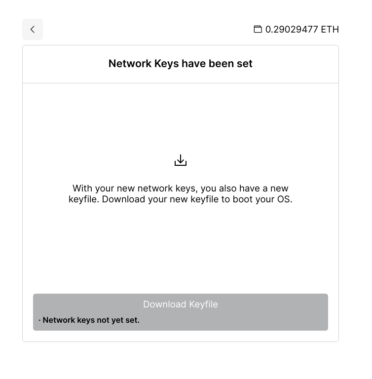 Fix the Set Network Keys flow's completion screen · Issue #892 · urbit/bridge · GitHub