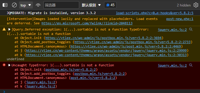与WP Githuber MD编辑器不兼容 · Issue #355 · solstice23/argon-theme · GitHub