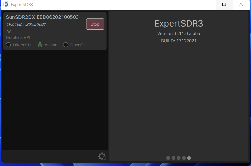 ExpertSDR3 Startup App - "Start" button displays incorrect state · Issue #168 · ExpertSDR3 ...