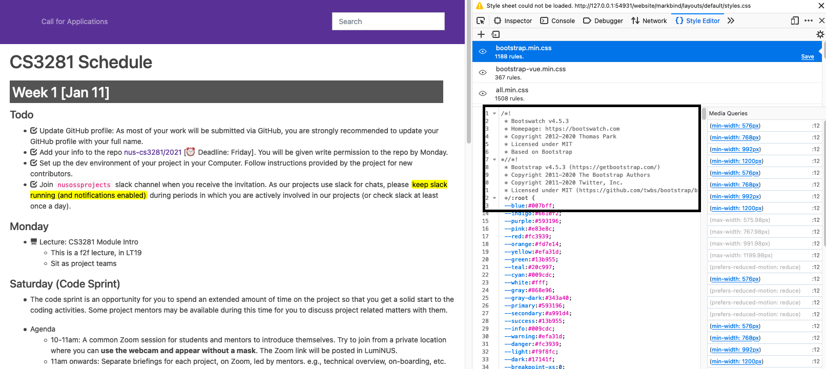 TopNav: Drop-downs are not shown when using themes · Issue #1444 · MarkBind/markbind · GitHub