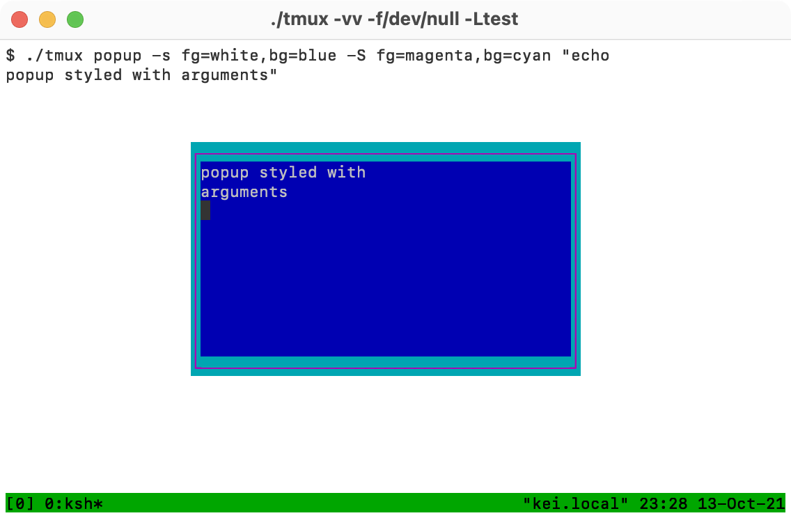 Add popup style arguments by afh · Pull Request #2931 · tmux/tmux · GitHub