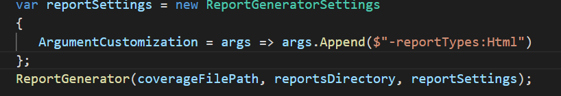 Not generating the Reports on build server · Issue #409 · danielpalme/ReportGenerator · GitHub