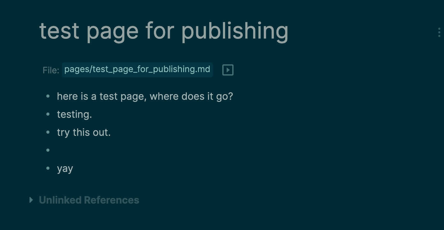 "Publish this page on Logseq" does not give the option of where to publish · Issue #1064 ...