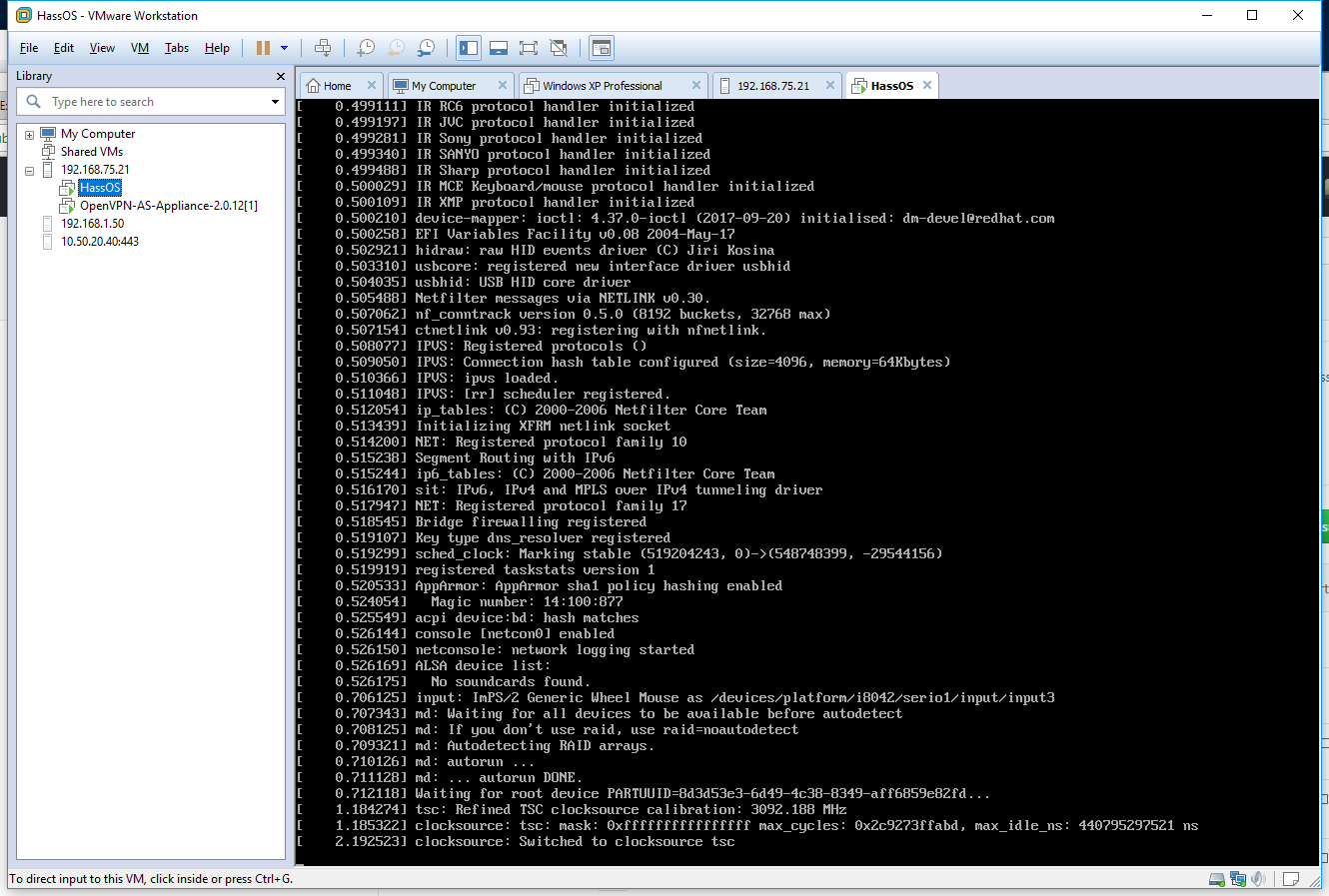 Waiting For Root Filesystem On Boot With Vmware · Issue 159 · Home Assistantoperating System