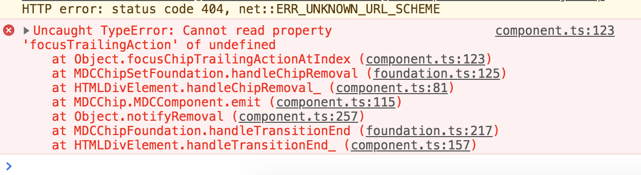 [MDCChipSet] Error for remove the last chip. · Issue #6160 · material ...
