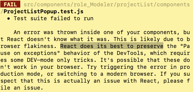 Got unknown error when using "Mount" method · Issue #2228 · enzymejs/enzyme · GitHub