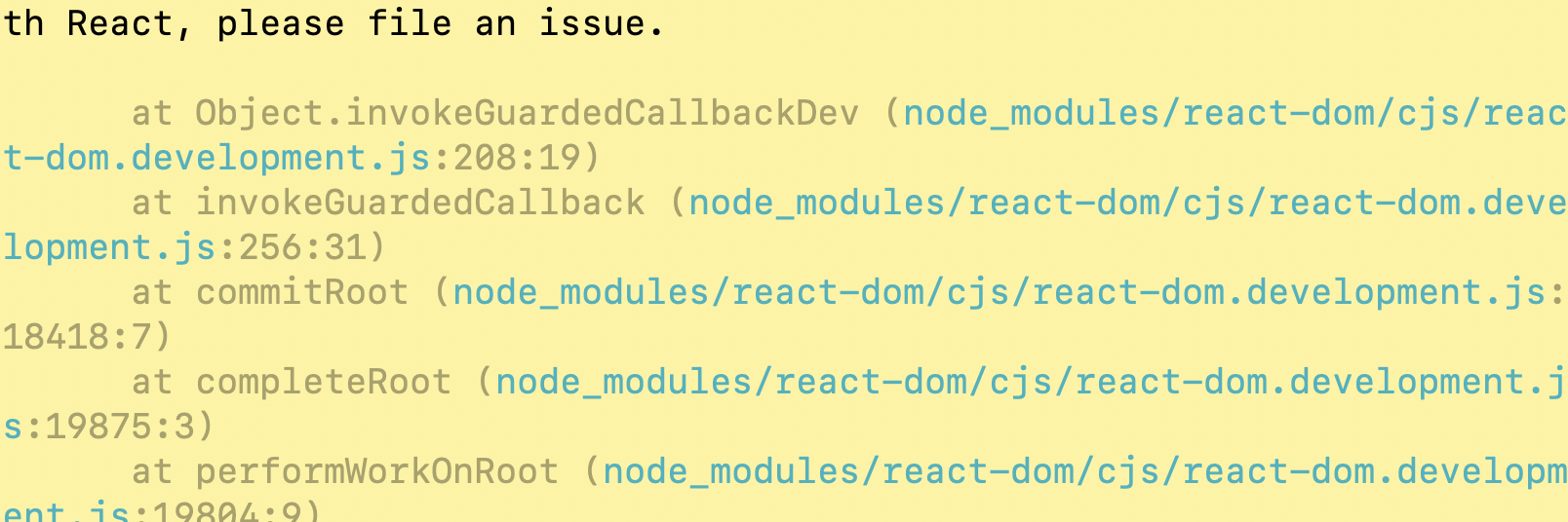 Got unknown error when using "Mount" method · Issue #2228 · enzymejs/enzyme · GitHub