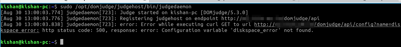 Can not run judgehosts · Issue #29 · DOMjudge/domjudge-packaging · GitHub