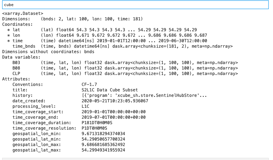 No response from sentinel hub service when tried to download numpy ...