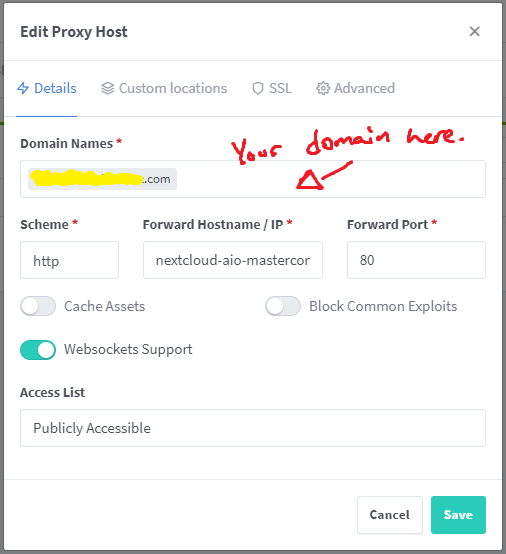Make OnlyOffice work behind NGINX Proxy Manager · Issue #447 · nextcloud/all-in-one · GitHub