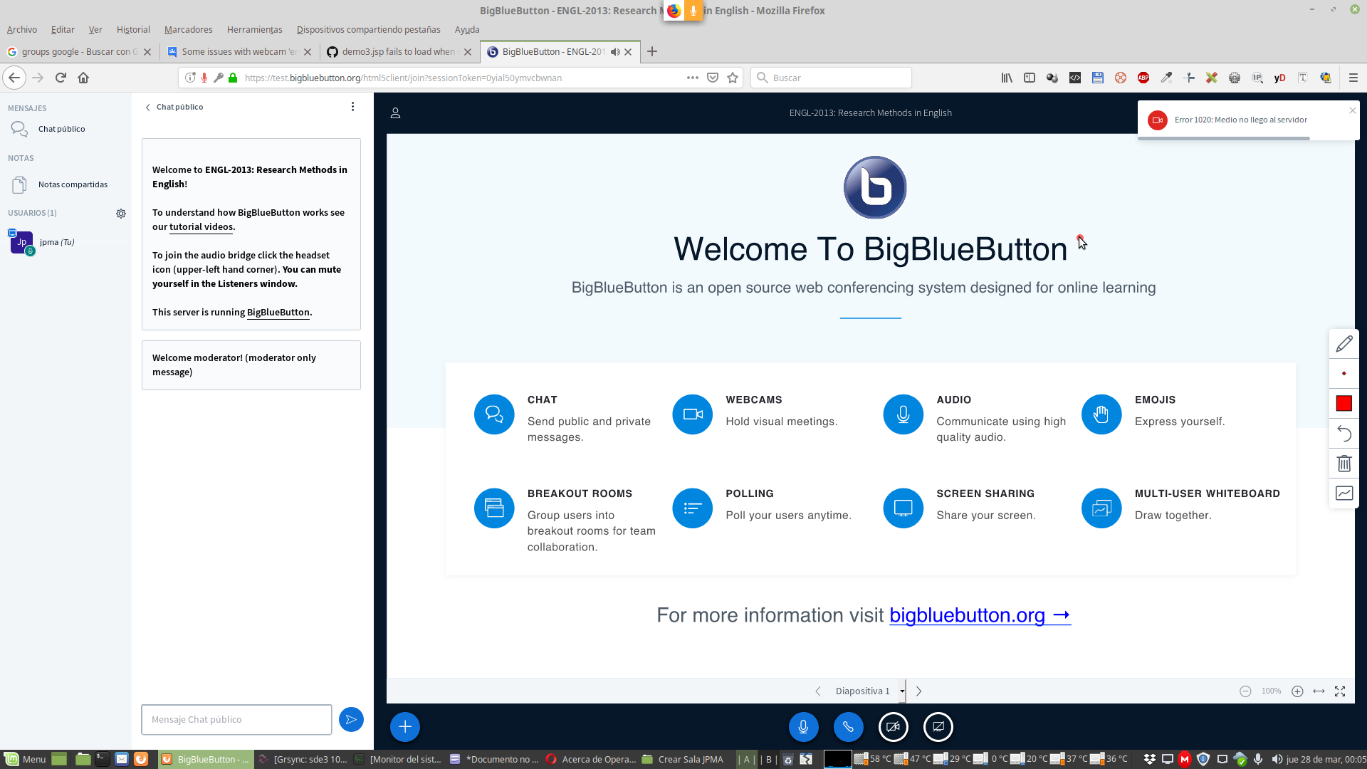 demo3.jsp fails to load when server is configured to use HTML5 client · Issue #7091 ...