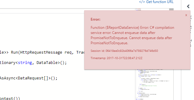 Sporadic C# compilation issue · Issue #999 · Azure/azure-functions-host · GitHub