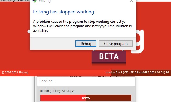 Invalid .fzp file causes a seg fault · Issue #3838 · fritzing/fritzing-app · GitHub