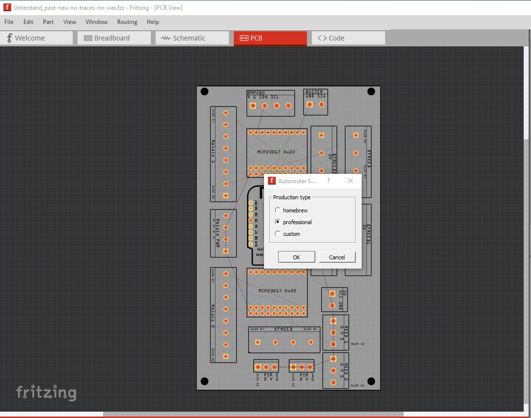 Autorouter causes DRC errors due to traces too close. · Issue #3901 · fritzing/fritzing-app · GitHub