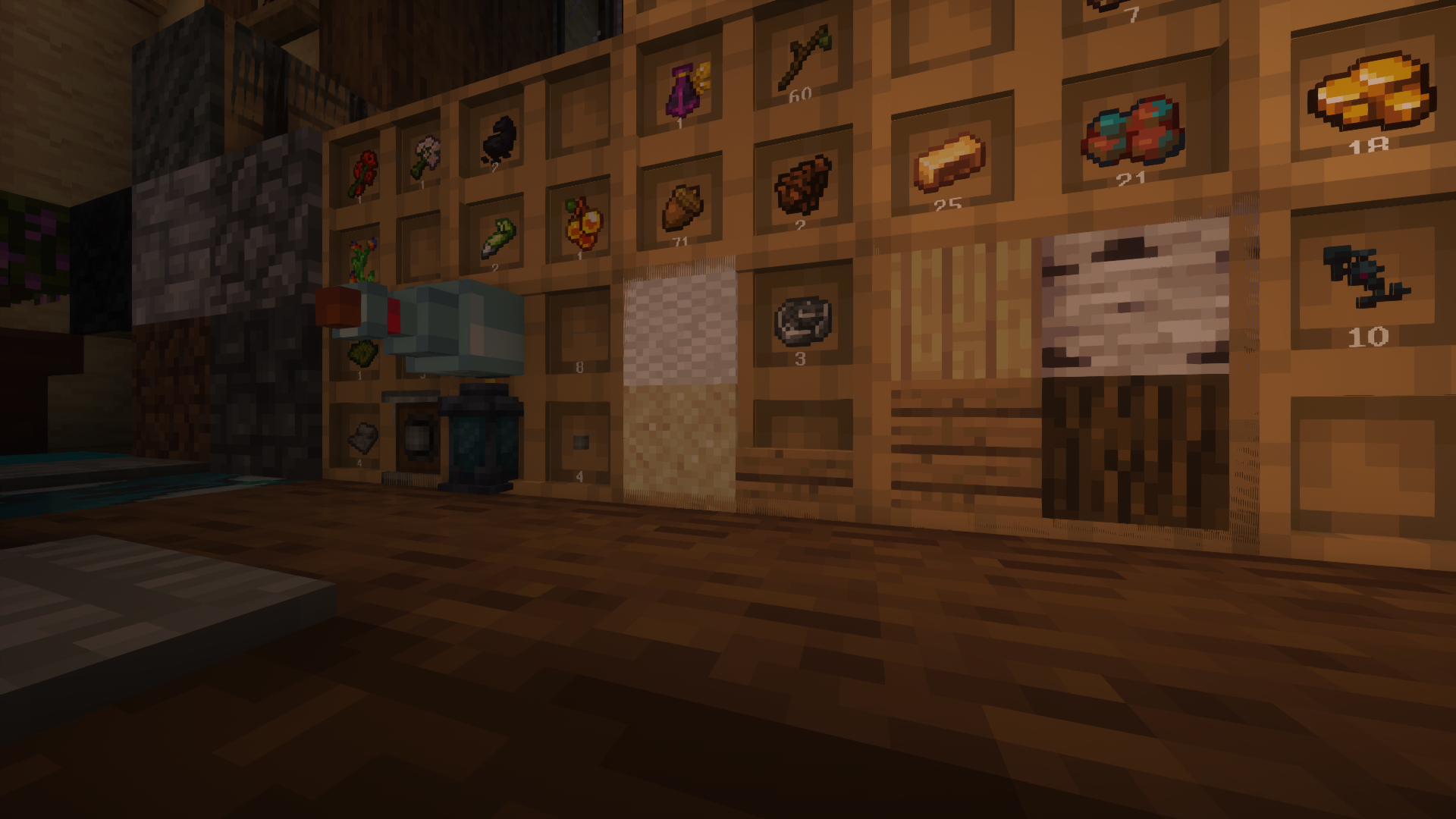 Clipping of some item icons on "sophisticated storage" limited barrels ...