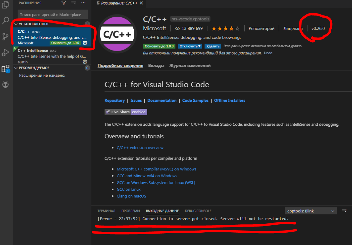 Need help with an error: "Connection to server got closed. Server will not be restarted" · Issue ...