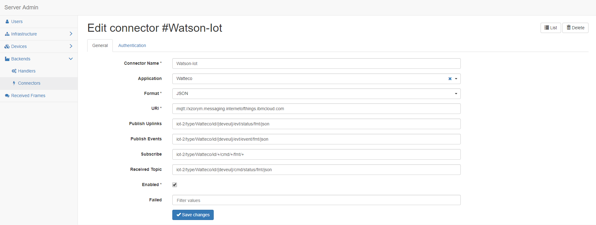 Integration with IBM Watson Iot · Issue #423 · gotthardp/lorawan-server · GitHub