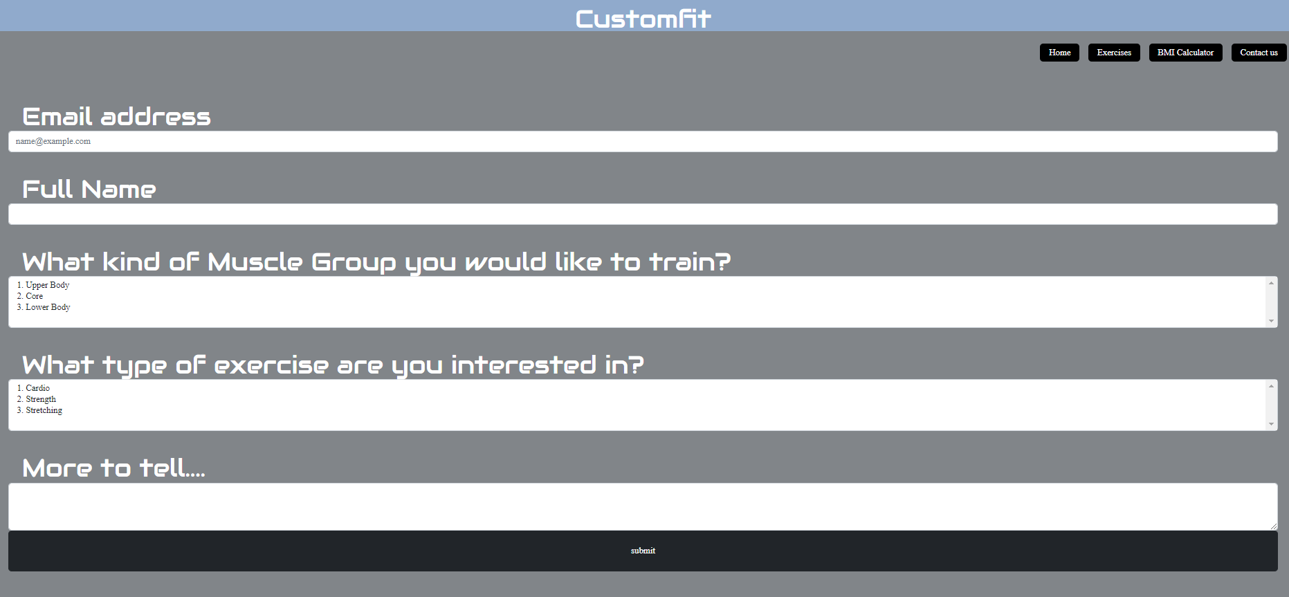 GitHub - bleachevil/Project1-Workout