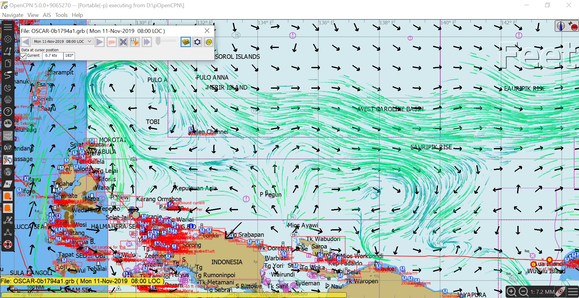 Bug: Grib_pi does not display Oscar current files · Issue #1484 ...