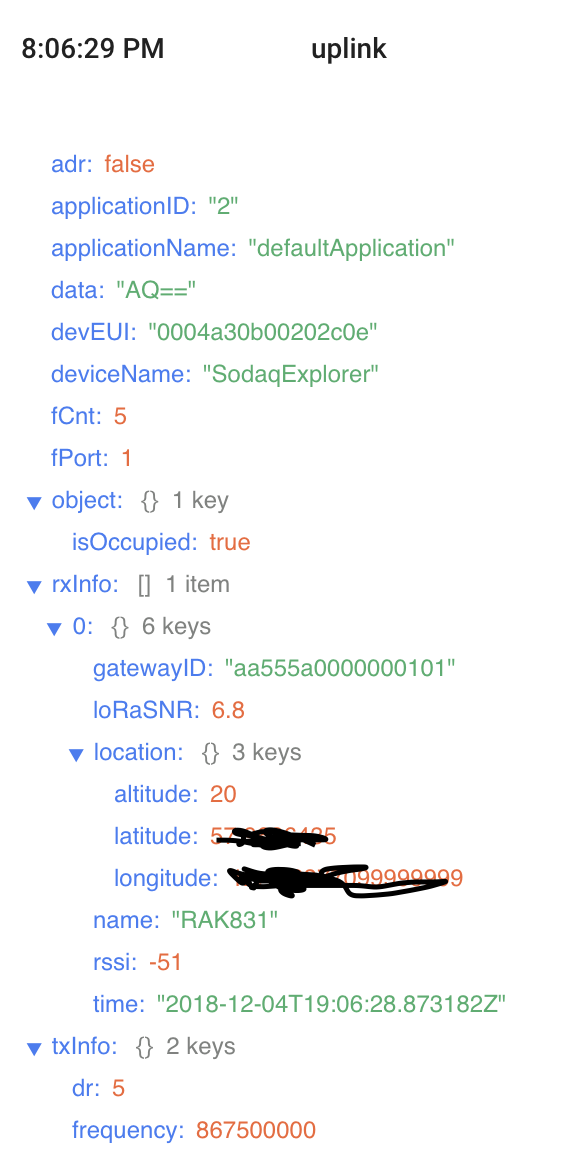 Spreadingfactor Metadata Seem To Be Missing From Metadata · Issue 362 · Brocaar Chirpstack
