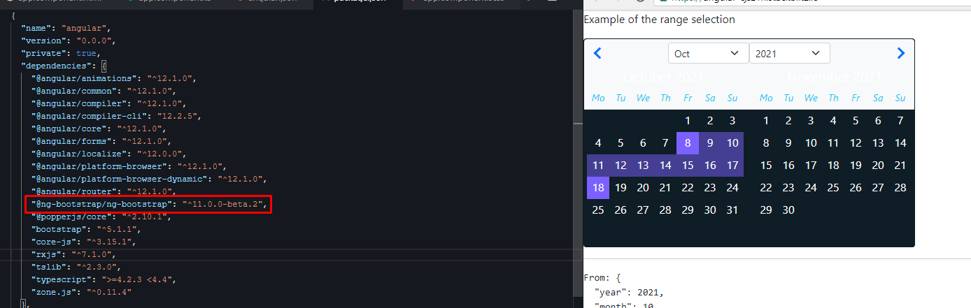 Problem with styiling datepicker in alpha version · Issue #4167 · ng-bootstrap/ng-bootstrap · GitHub