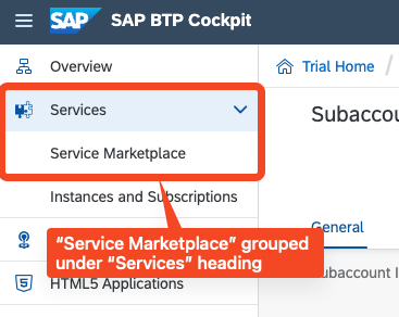 Unclear/outdated screenshot on "Get a Free Account on SAP BTP Trial ...