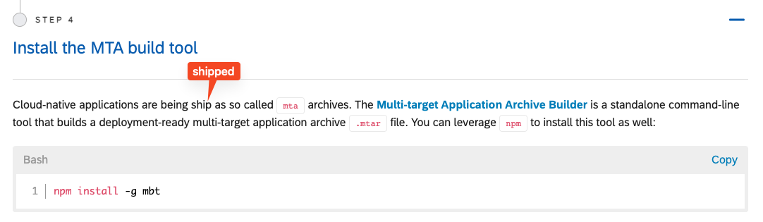 Typo in "Get Ready for UI5-Development on Your Local Machine" tutorial, step 4 · Issue #23002 ...