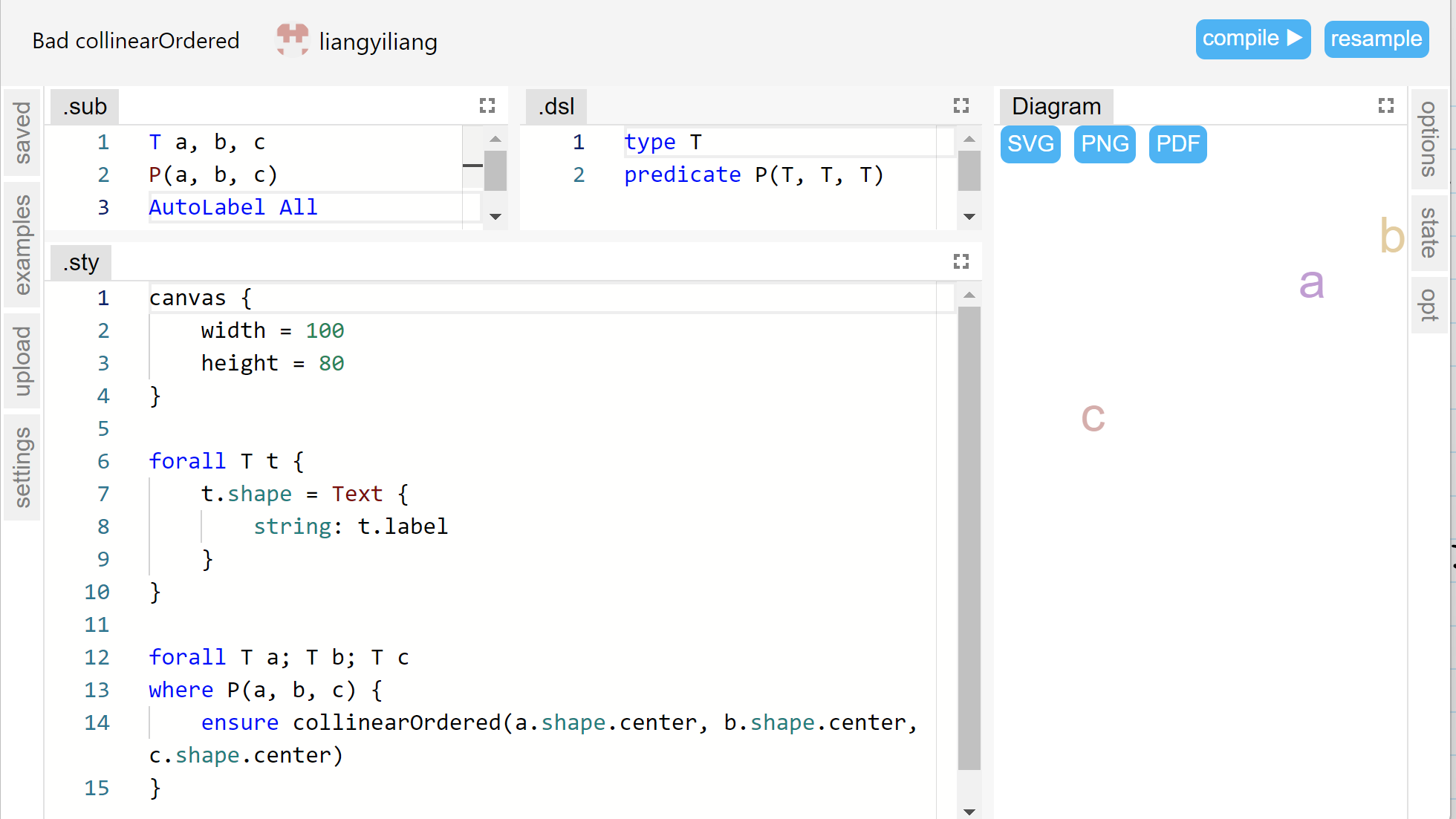 Constraint `collinearOrdered` does not enforce ordering · Issue #1262 ... Constraint `collinearOrdered` does not enforce ordering · Issue #1262 ...