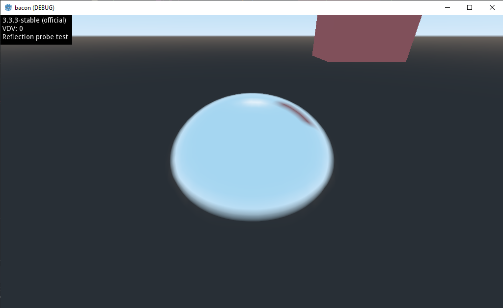 GLES3 (as opposed to GLES2) reflection probes at odd angle and don't seem to reflect objects ...