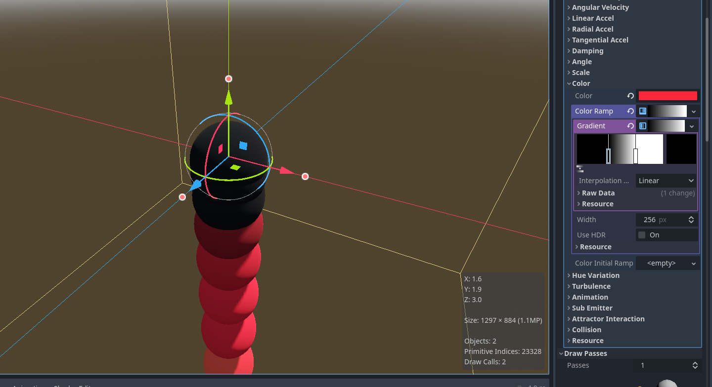 Vulkan: GPUParticles3D Color ramp is messed · Issue #53851 ...