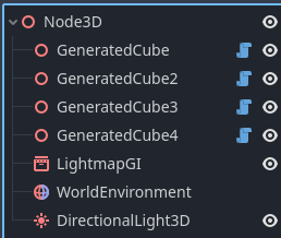 Cannot bake lightmaps for procedurally generated ArrayMesh · Issue ...