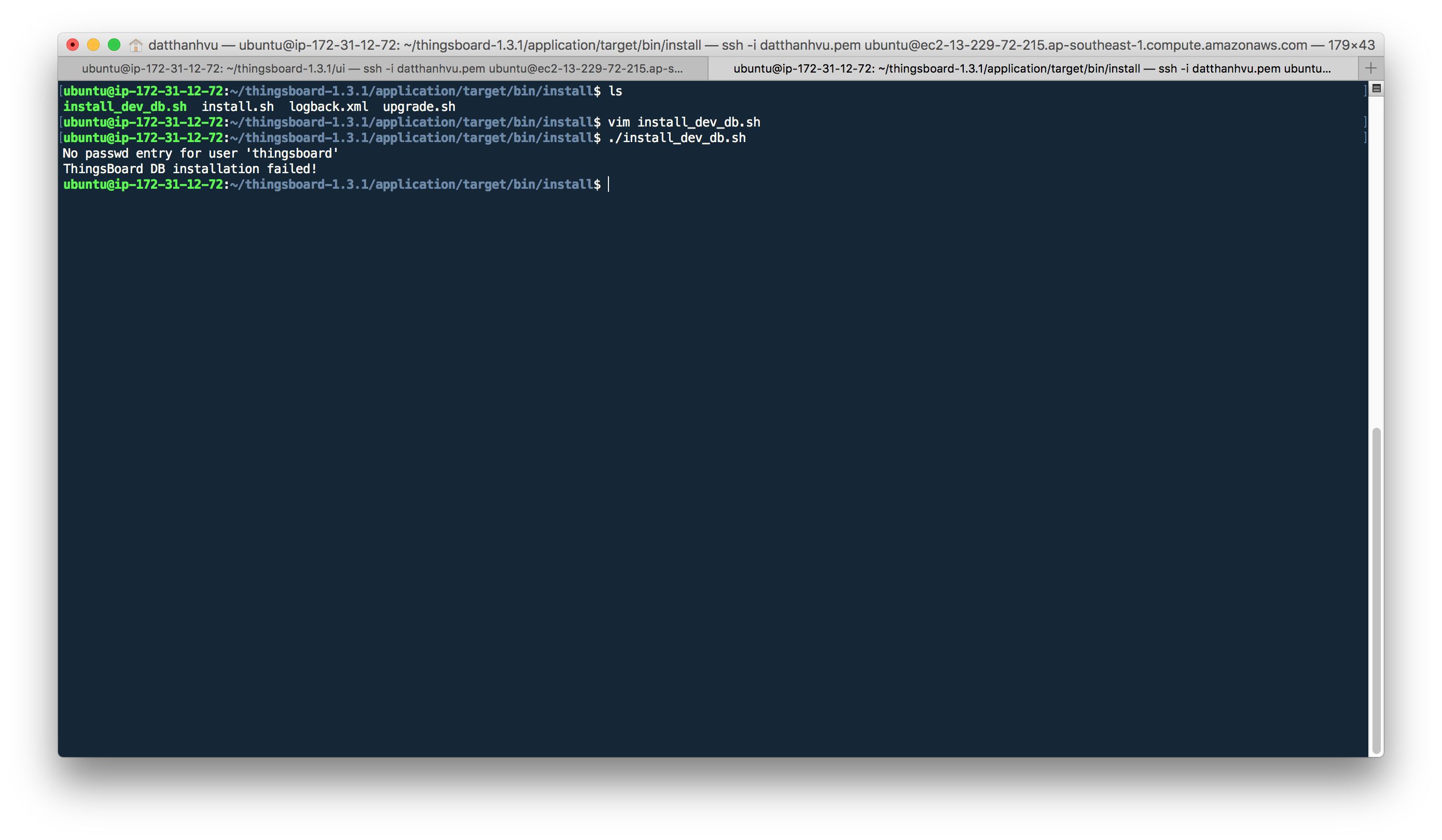 Create Database Schema Error · Issue 372 · Thingsboard Thingsboard · Github
