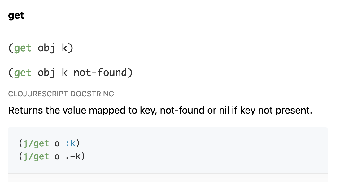 Only show docstring label if more than one exists · Issue #280 · cljdoc ...