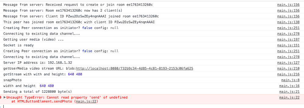 Step-6: cannot send photo · Issue #11 · googlecodelabs/webrtc-web · GitHub