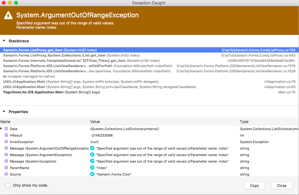 [Bug] Crash in ListView When Source is ObservableCollection and Empty with IsGroppingEnabled ...