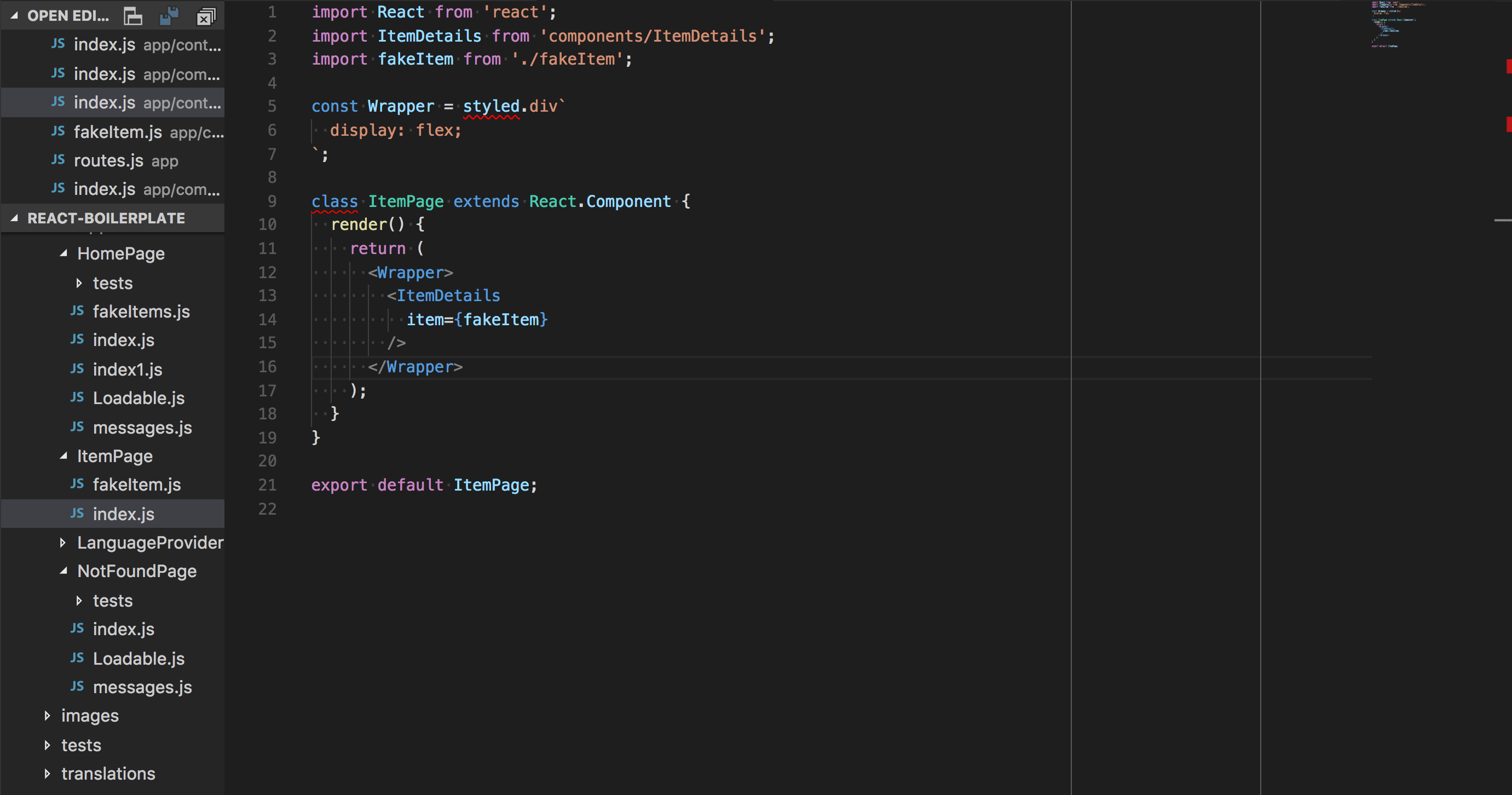 Failure to go to localhost:3000/item · Issue #1 · kareemaly/react-tutorial-connected-animation ...